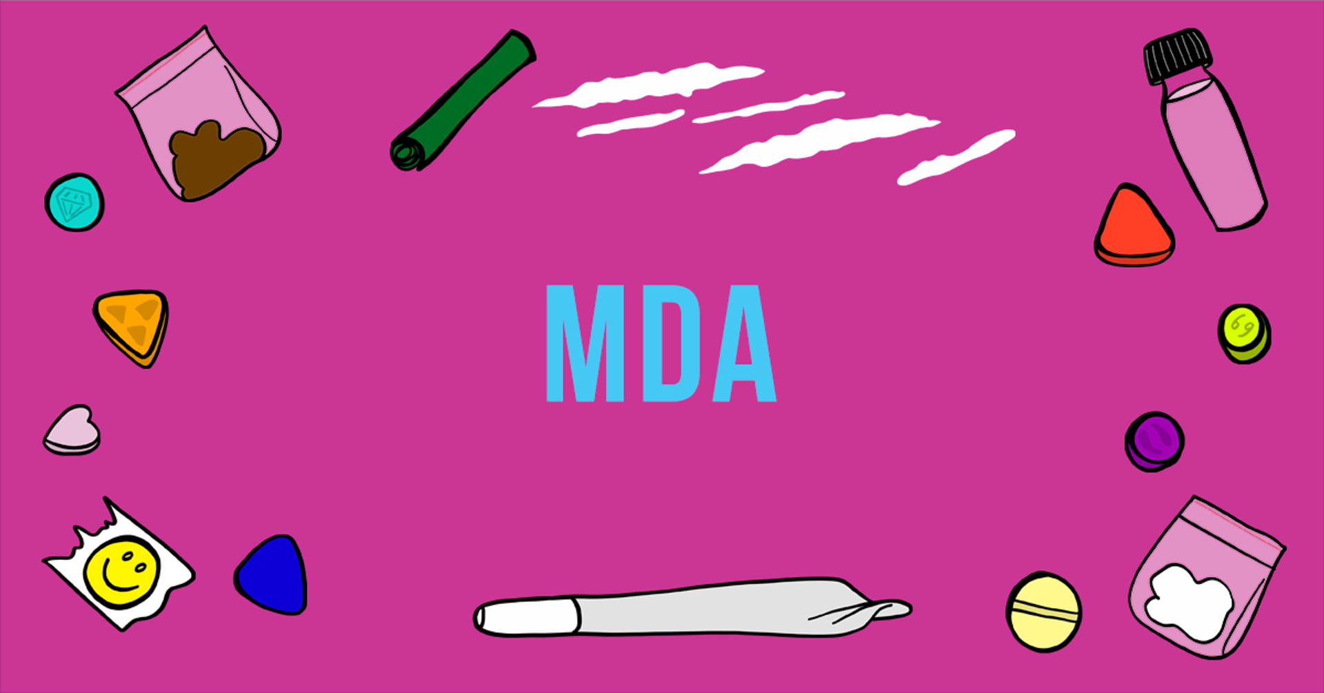MDA - Seks & Drugs woordenboek - Spuiten en Slikken - BNNVARA